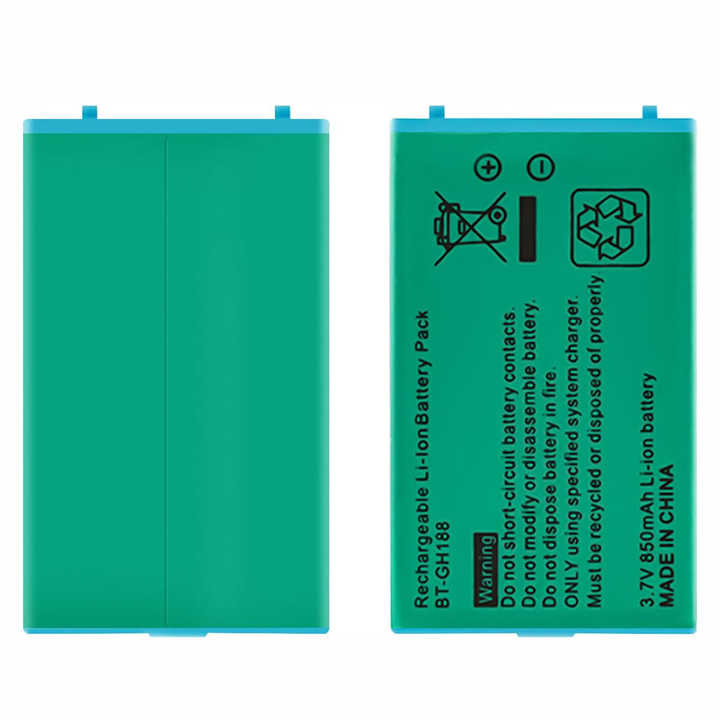 3.7V 850mAh Rechargeable Battery Pack for Nintendo Gameboy Advance GBA ...