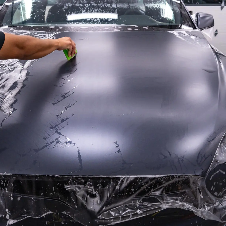 TPU Transparent Hydrophobic Matte Full Car Body Wrap Film UV Proof PPF ...
