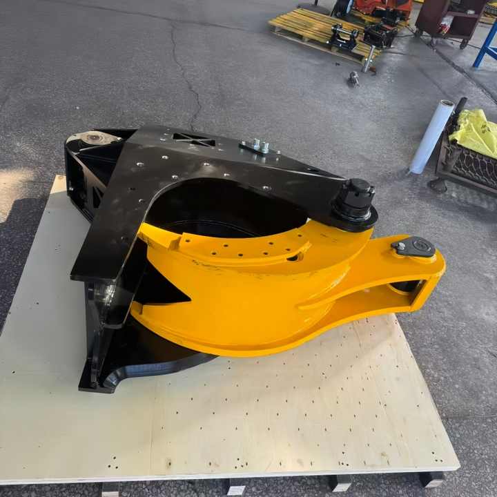 Excavator Hydraulic Tree Scissors Sliding Steering Accessories ...