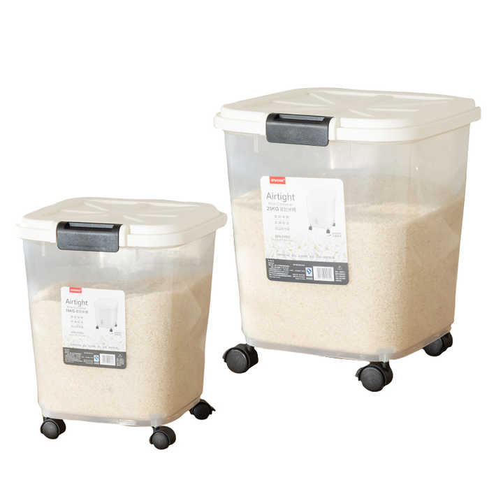 ANYA Airtight 25KG 15KG Modern Large Plastic Food Storage Container ...