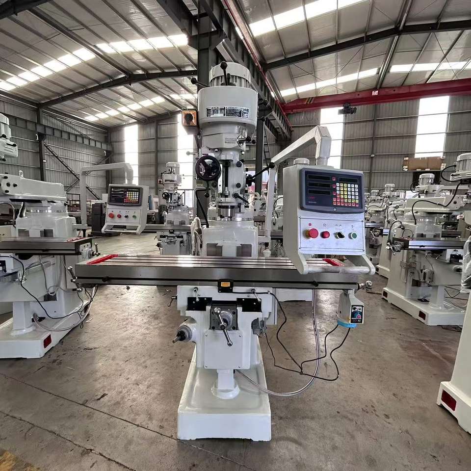 Tunan High Precision 4h Vertical Turret Milling Machine 220V Automatic ...