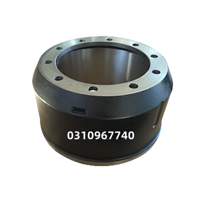 0310967740 Factory Direct Heavy Duty Truck Rear Brake Drum for BPW ...