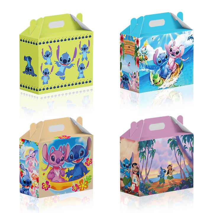 Stitch Birthday Party Candy Boxes - Customizable Gift Boxes