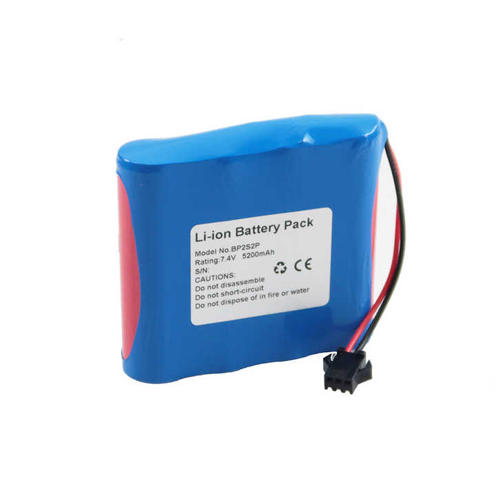 Lithium Ion 7.4V 5200mah Battery for Patient Monitors