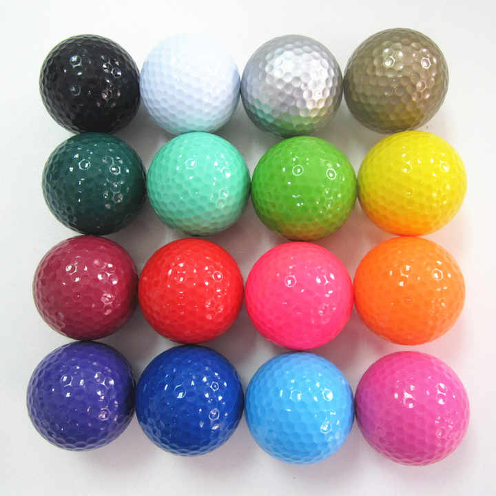 Colored Mini Golf Balls with Logo - Custom Golf Balls OEM