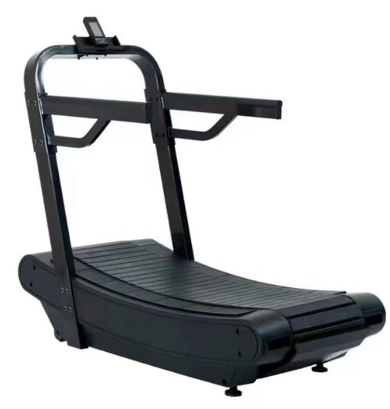 Commercial Woodway Curved Treadmill - Self-Generation Manual Running ...