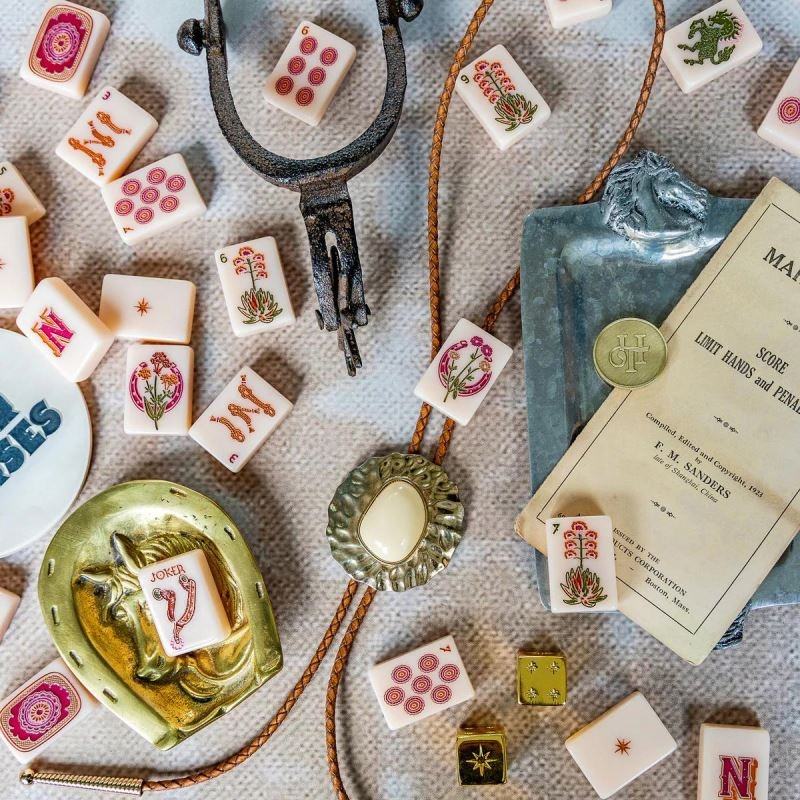 Ningboleti Custom Single Mahjong Tiles Luxury Mahjong Set Acrylic ...