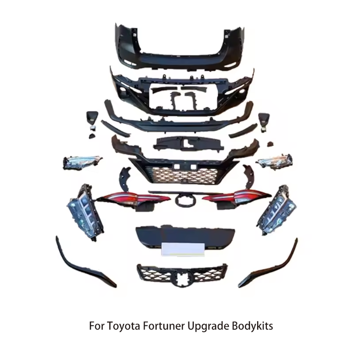 For Toyota Fortuner Legender Facelift Bodykit 2016 - 2020 Upgrade ...
