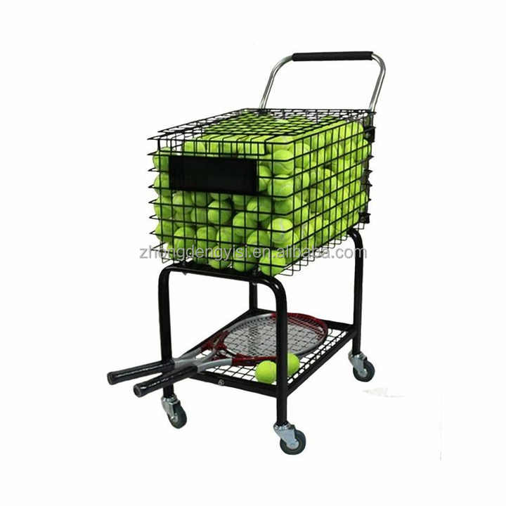 Multi-Layer Portable Tennis Ball Cart with Wheels Large Capacity ...