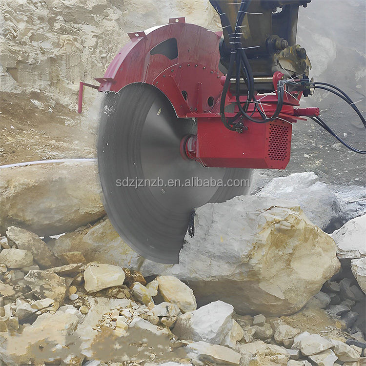 Brand New Factory Sales Excavator Rock Saw for Stone Cutting Rotated to ...