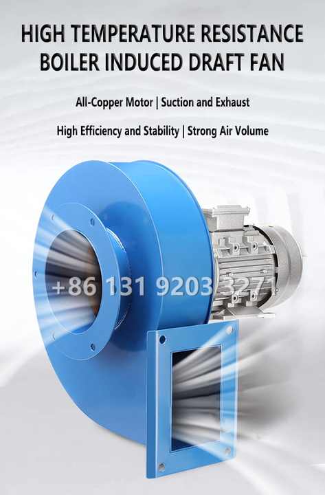 Boiler Centrifugal Induced Draft Fan - High Temp Resistant