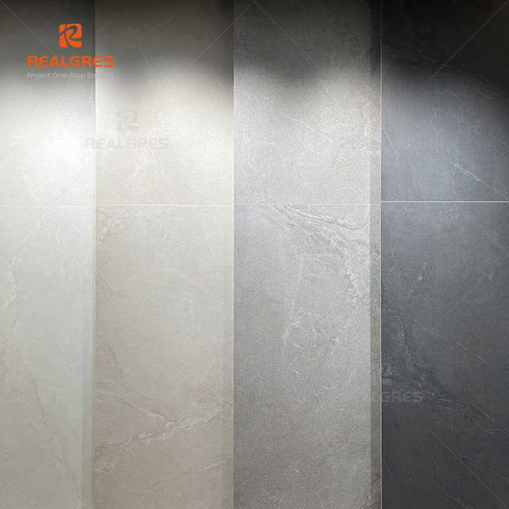 Realgres 10mm Matte Porcelain Floor Tiles 900x1800mm Stone Texture Non ...