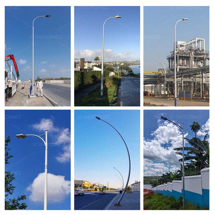 Robust Street Light Post Construction Efficient Illumination for ...