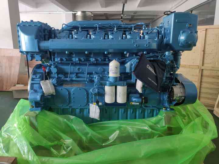Genuine Baudouin 12M26 C810 Diesel Engine for Marine Use