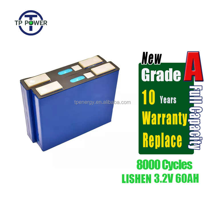Lifepo4 Prismatic Lishen 60Ah LFP Battery Cell 3.2v 60ah Rechargeable ...