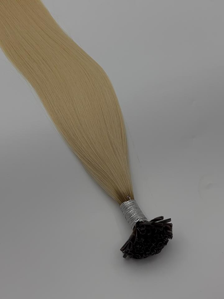 Solan Human Hair Extensions Double Drawn Ombre Remy U Tip Keratin Hair ...