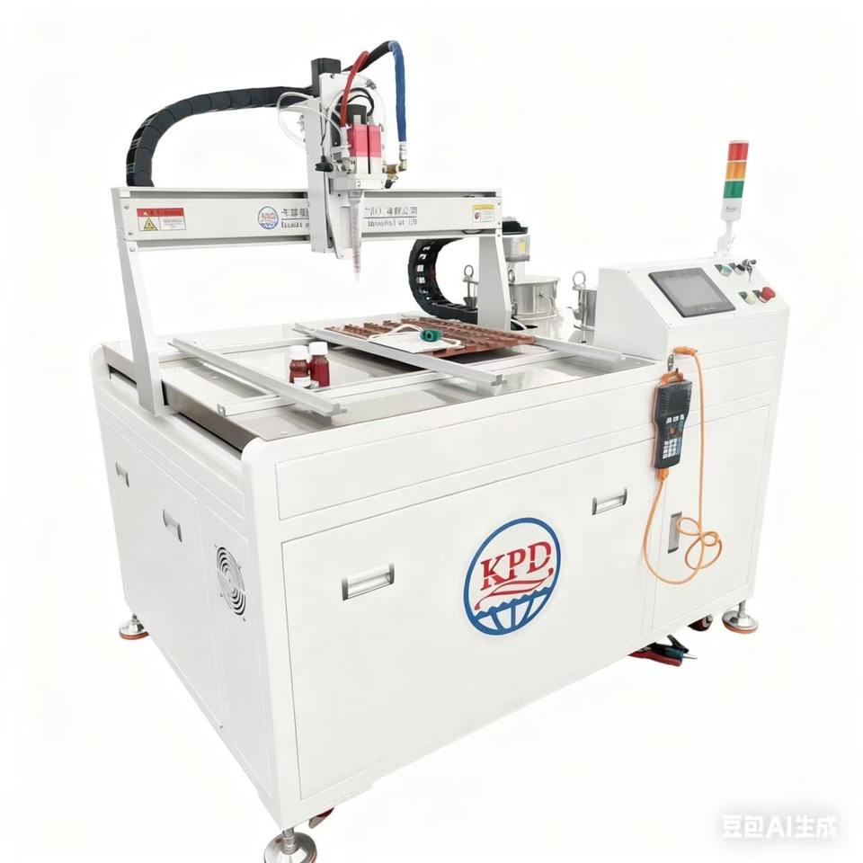Vertical Electric Driven Resin Dispensing Potting Machine High ...