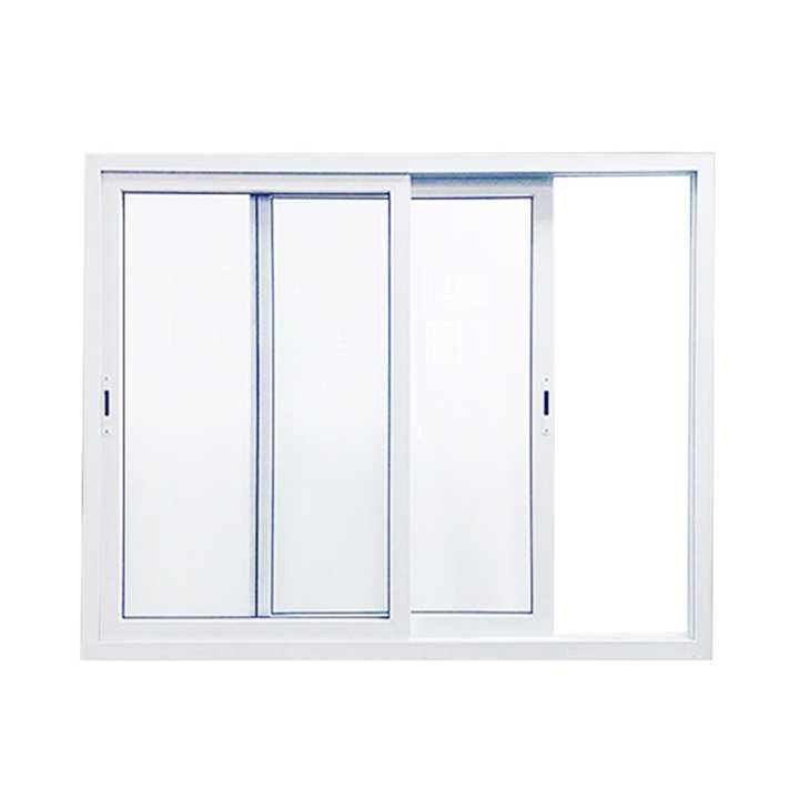 Foshan Customized Pvc Sliding windows Double Glass Slide windows for ...