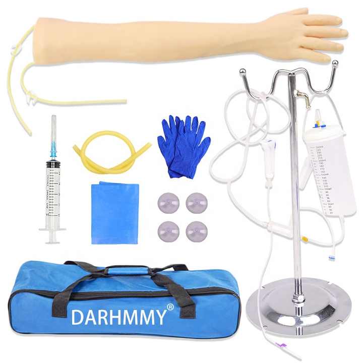 DARHMMY IV Practice Arm Injection Model - Venipuncture Training Kit