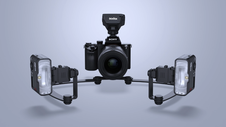 Godox Macro Flash Kit for MF12-DK1 Macro Mini Flash Speedlite Built-in ...