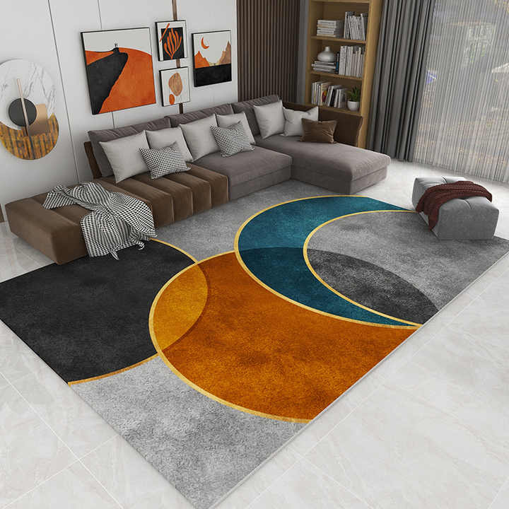 Nordic Light Luxury Sofa Carpet Modern Simple 3D Rugs for Living Room ...