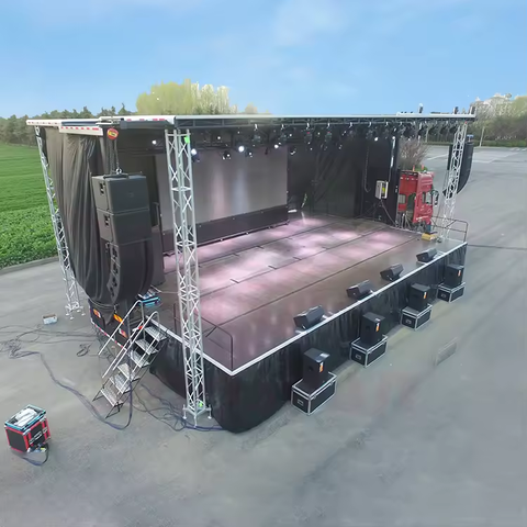 Mobile Led Advertising Car - Optional Color Truck Stage
