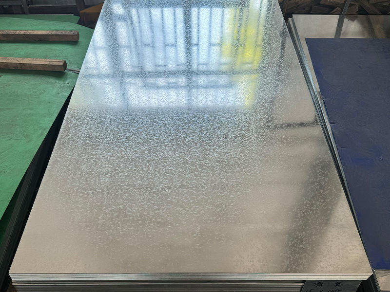 Galvanized Steel Sheet With Zinc Coating Corrosion Resistant Surface ...