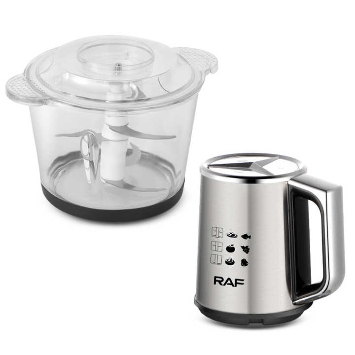 RAF Multifunctional High-quality Big Capacity 360 Degree Stainless Steel Blade Kitchen Electric ...