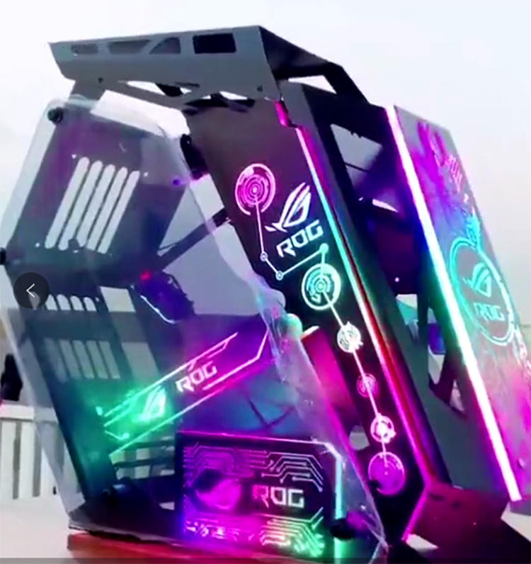 Oem Best Price Atx Cabinet Gaming Computer Case Rog Gaming Rigid Case ...