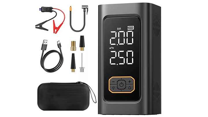 150 PSI Portable Handheld Car Tyre Inflator Smart Wireless USB ...