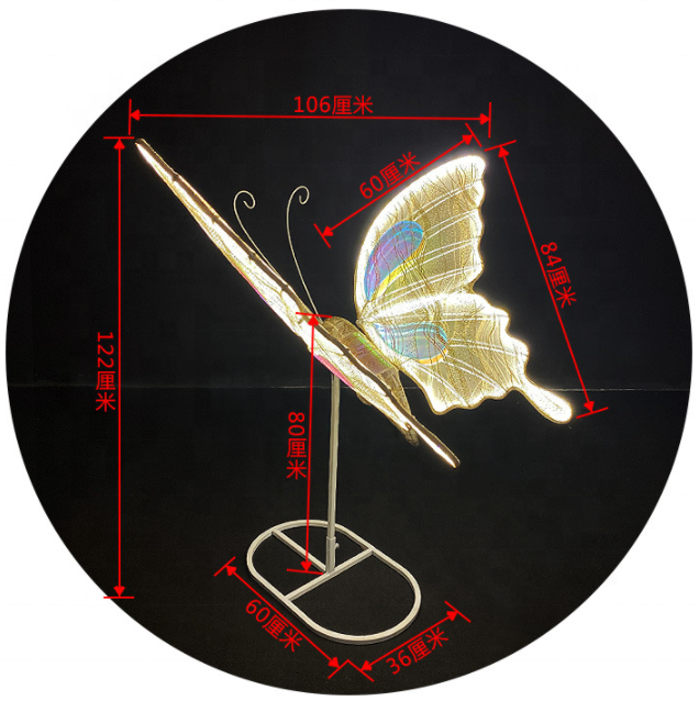 Colorful Butterfly LED Party Lighting Decoration for Weddings & Events
