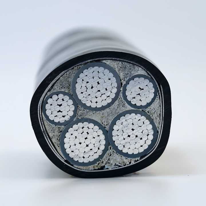 YJLV22 Power Cable with Aluminum Conductor XLPE Insulated Spacer for ...