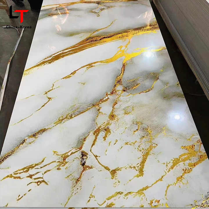 LT UV Marble Sheet - High Glossy PVC Wall Panels