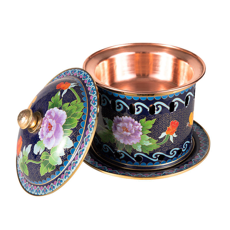 Cloisonne Hot Pot Burning Environmental Protection Oil Alcohol One ...