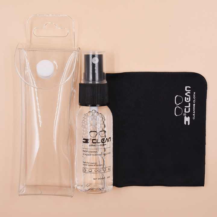 Bestpackaging Custom Logo Glasses Lens Cleaner Spray Kit