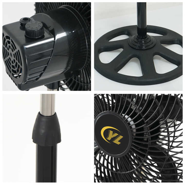 New Product Electric Stand Fan 220V 127V 2600RPM High Speed AC Motor ...