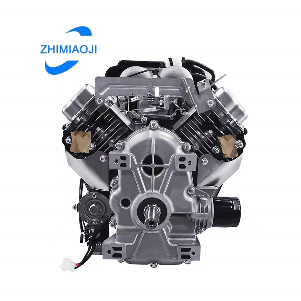 RATO RV740D-2 25HP Gasoline Engine, 4 Stroke V Twin Cylinder Vertical ...