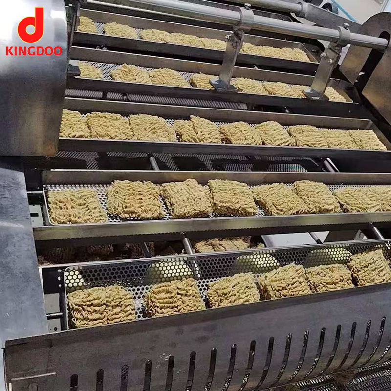 Factory Price Fried Instant Noodles Production Line PLC Control Noodle ...