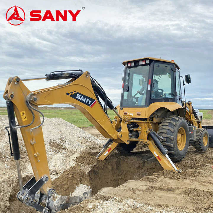 SANY BHL75 Backhoe Loader - Reliable Building Material Transport