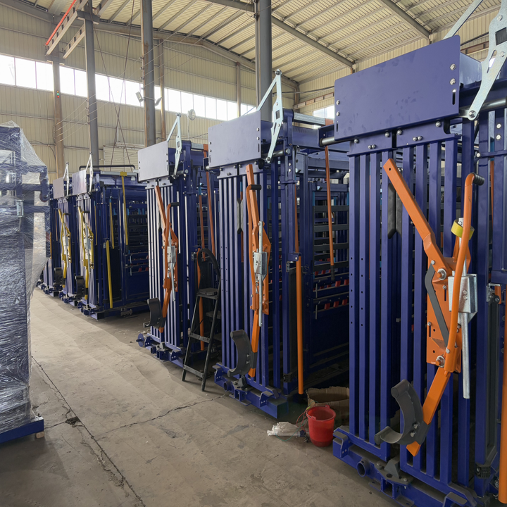 Heavy-duty Automatic Manual Cattle Squeeze Chute with Scales