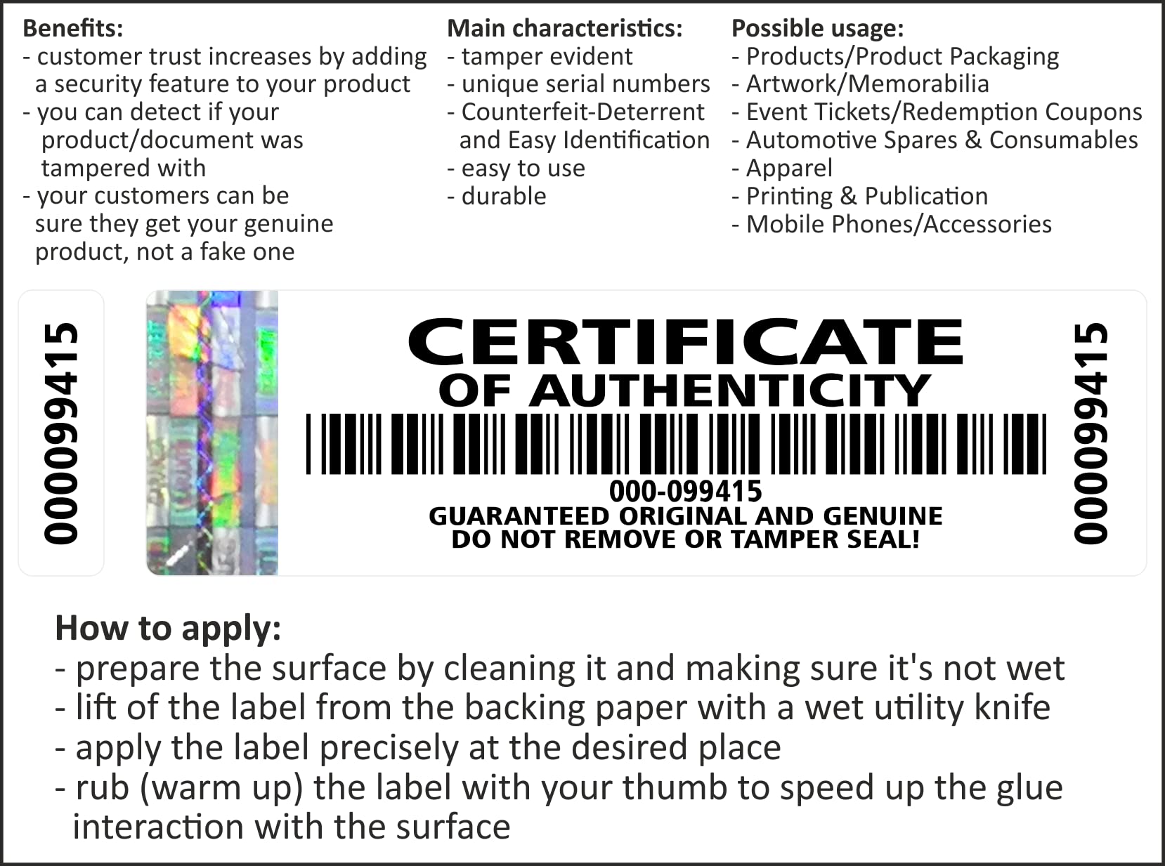 Adesivos de holograma de CD - proteja seus mídia com facilidade