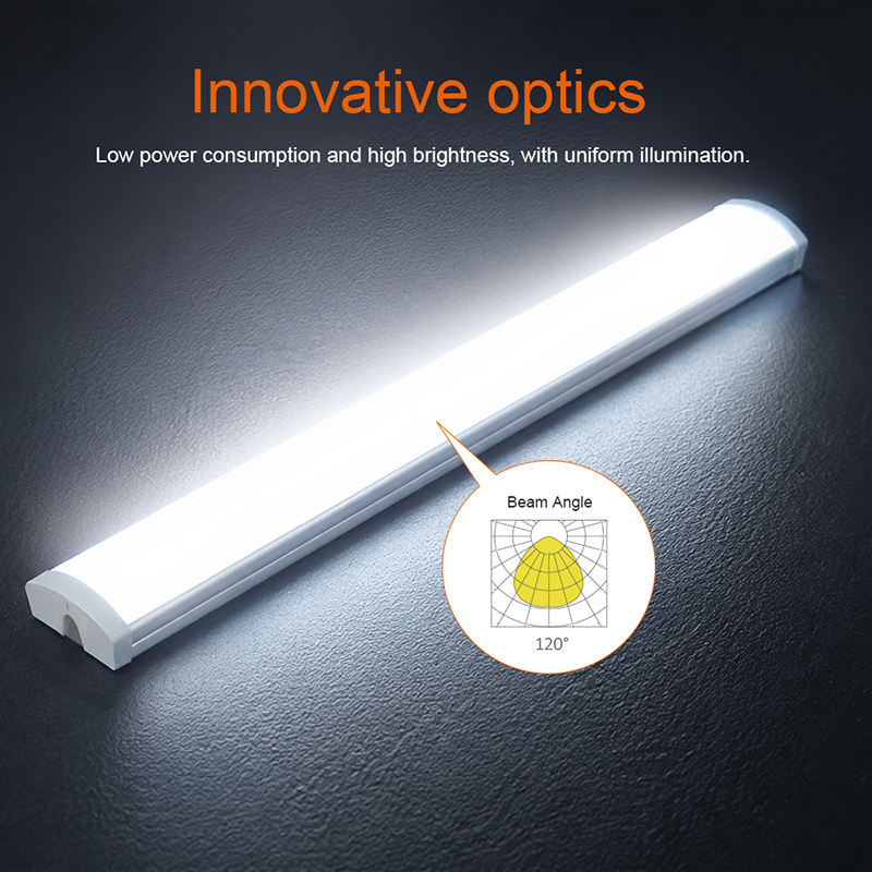 OEM ODM LED Batten Lamp Low Glare Commercial Linear Integrated Ceiling ...