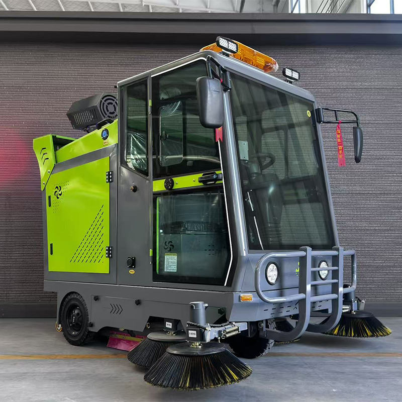Electric Ride on Sweeper Floor Sweeper Road Sweeper Warehouse Floor ...