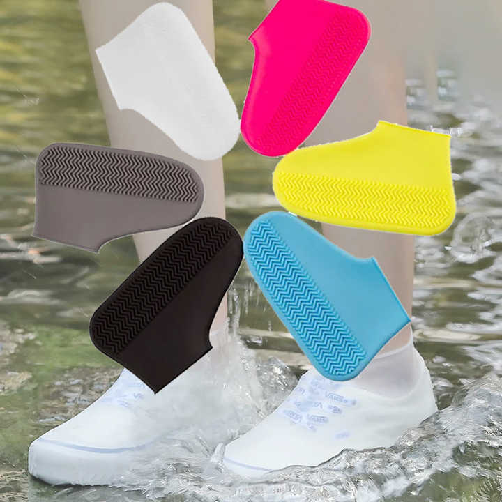 Custom Silicone Waterproof Protective Children Rubber Shoes Reusable ...