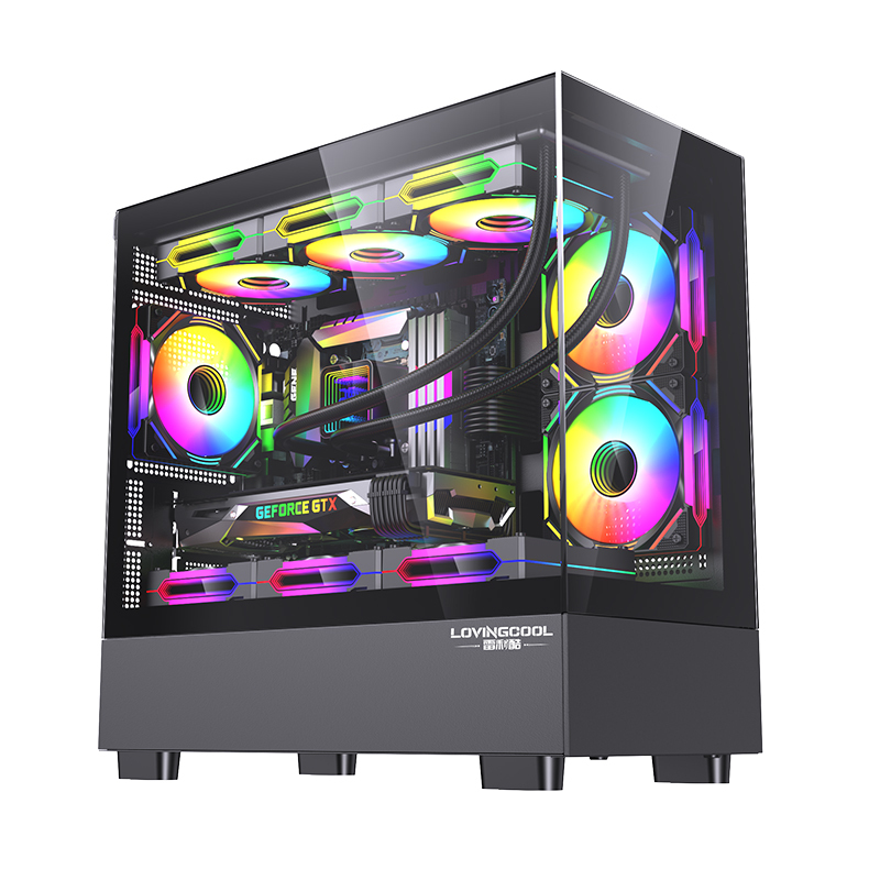 LOVINGCOOL New Style PC Casing Computer Case ATX PC Case HD USB3.0 ...
