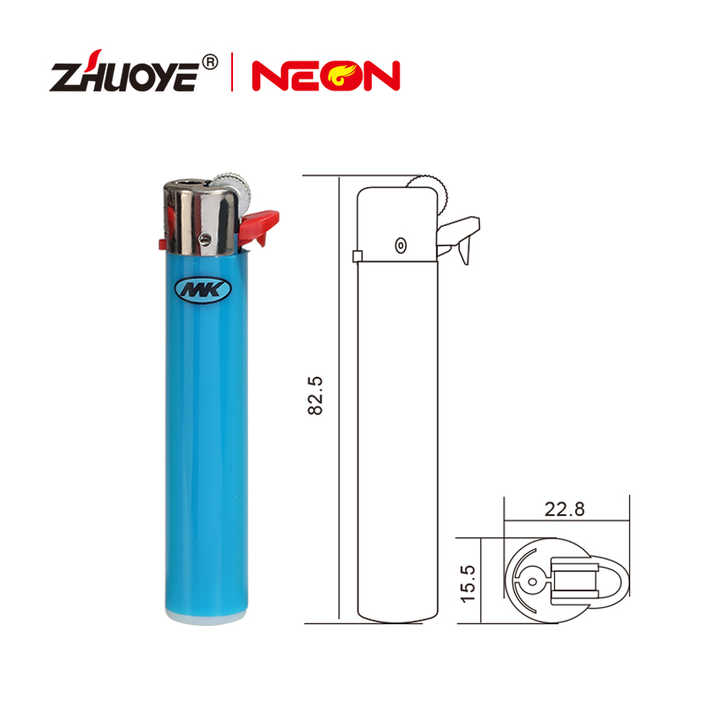 Custom Logo Plastic Lighter - Modern Design & Refillable