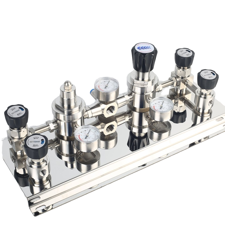 Dual Side Automatic Switching Secondary Gas Control Panel Uninterrupted ...