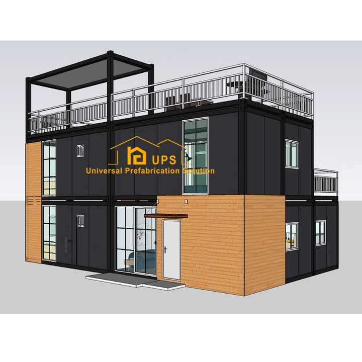 UPS New Tech Fast Project Construction Ready Made Container House Luxury