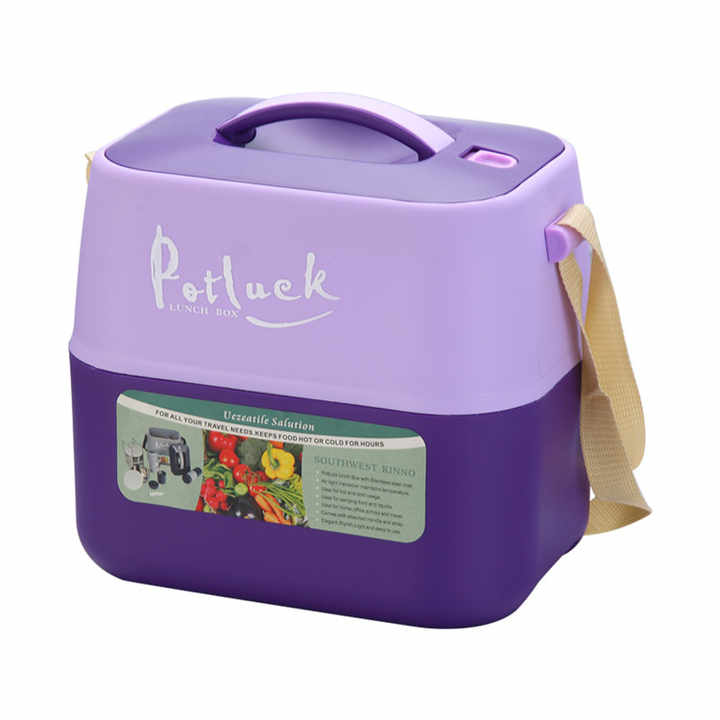 Portable Picnic Plastic Container Bag Potluck Food Warmer Insulated ...