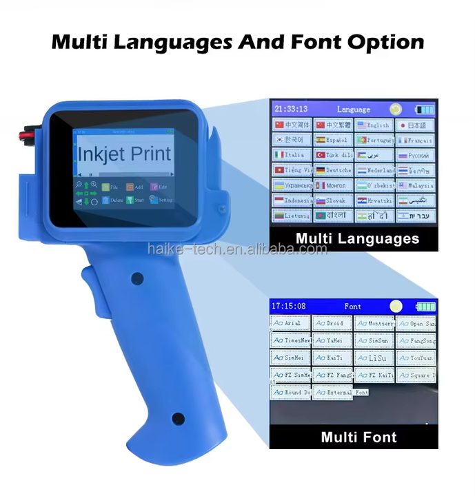 Handheld Inkjet Printer/Handheld Inkjet Printer for Marking Large Areas ...